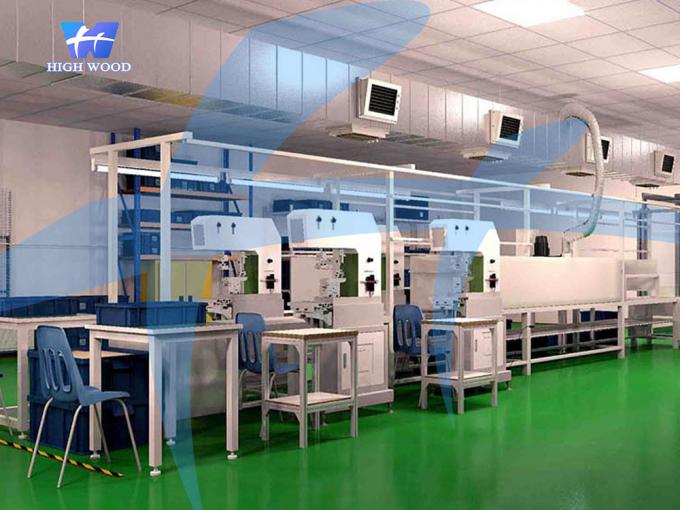 China High Wood Technology Development Co., Ltd factory production line