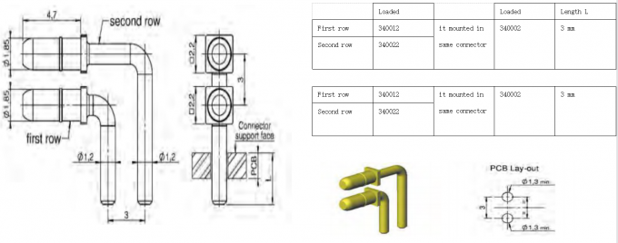HW-CMM Connector, HW-221D00F26-0006-3400CMM,00M16-0003-4310,2mm Pitch.