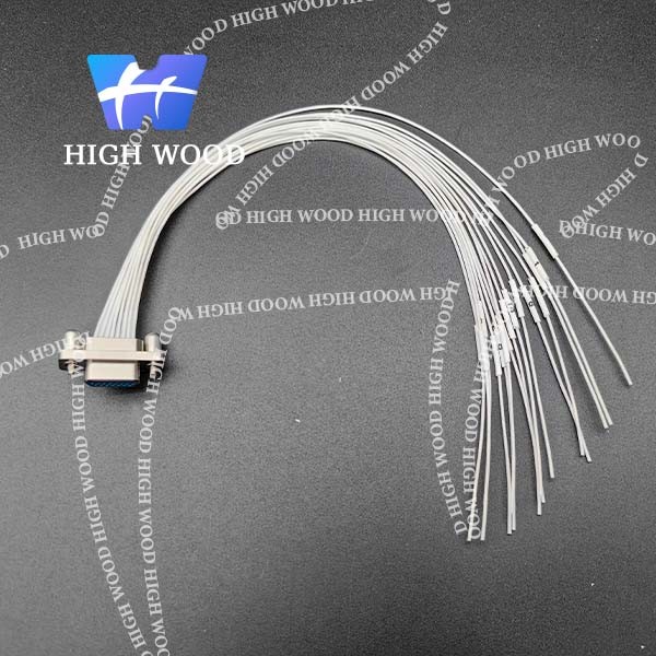 J30J SERIES MICRO-D Connectors,J30J-15TJL L=200 ,J30J SERIES TWISTED ...