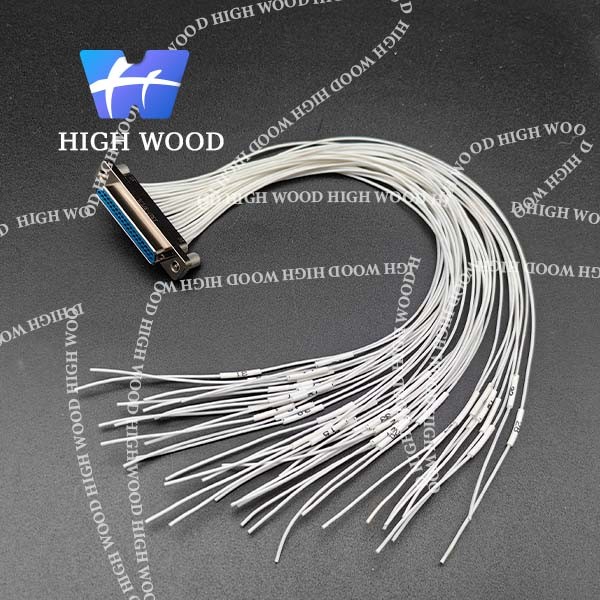 J30J SERIES MICRO-D Connectors,J30J-37TJL L=200 ,J30J SERIES TWISTED PIN MICRO RECTANGULAR ...