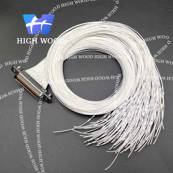 J30J SERIES MICRO-D Connectors, J30J-100ZKL L=500 , J30J Series Twisted ...